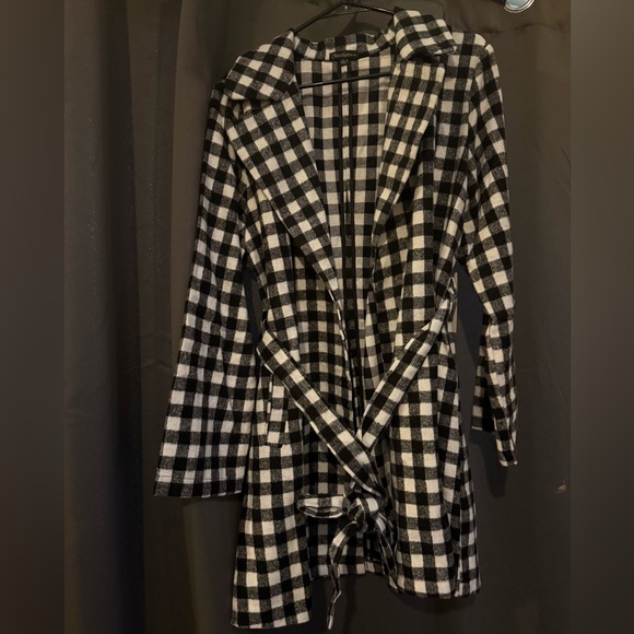 Chocolate | Jackets & Coats | Chocolate Usa Black And White Checkered ...